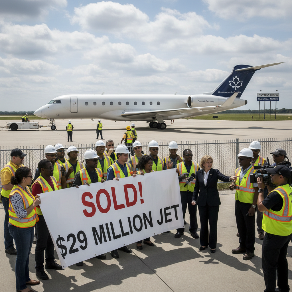 Ontario government sells $29-million jet after public outcry — Ontario ...